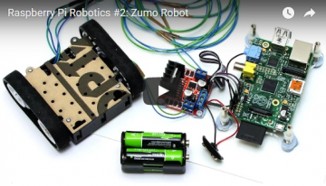 Robots made out of Raspberry Pi Boards and python programming